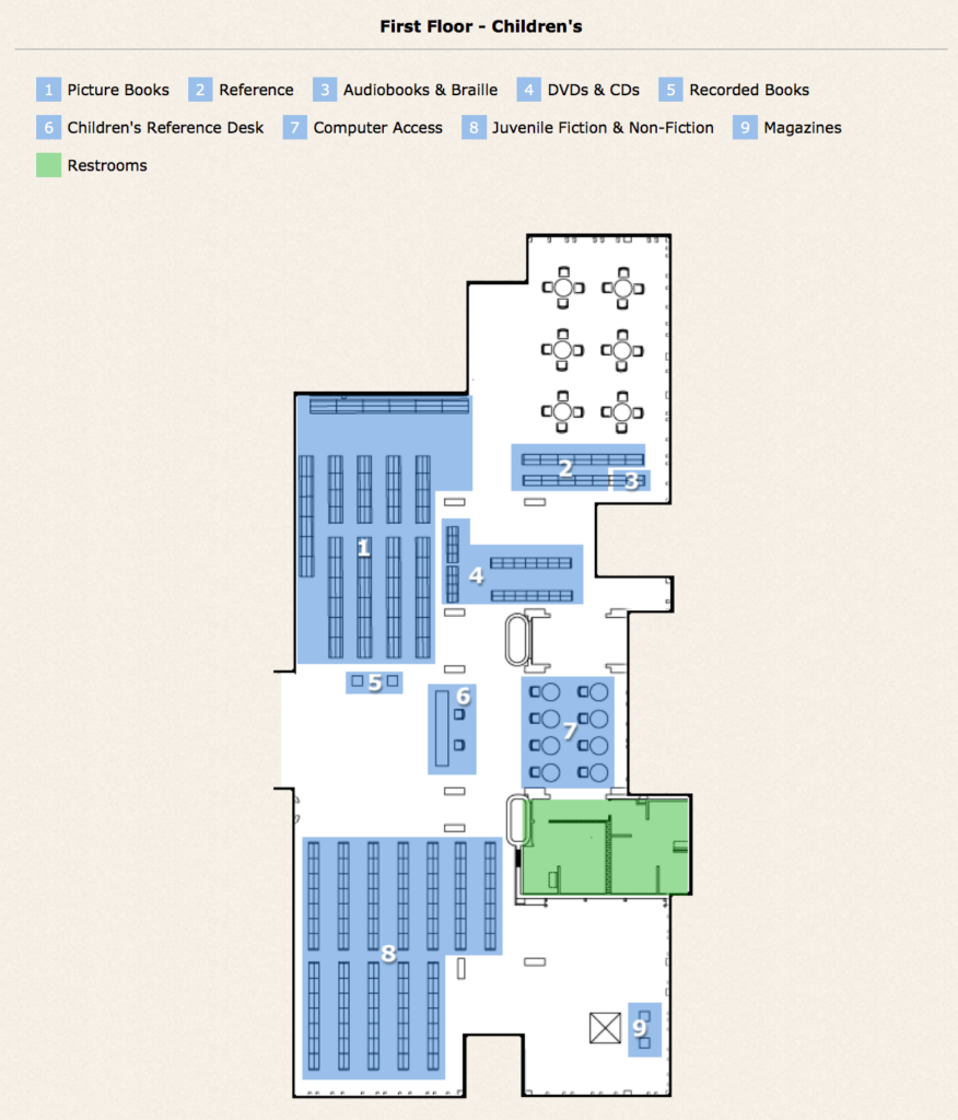 Orlando Public Library Floor Map - Orange County Library System