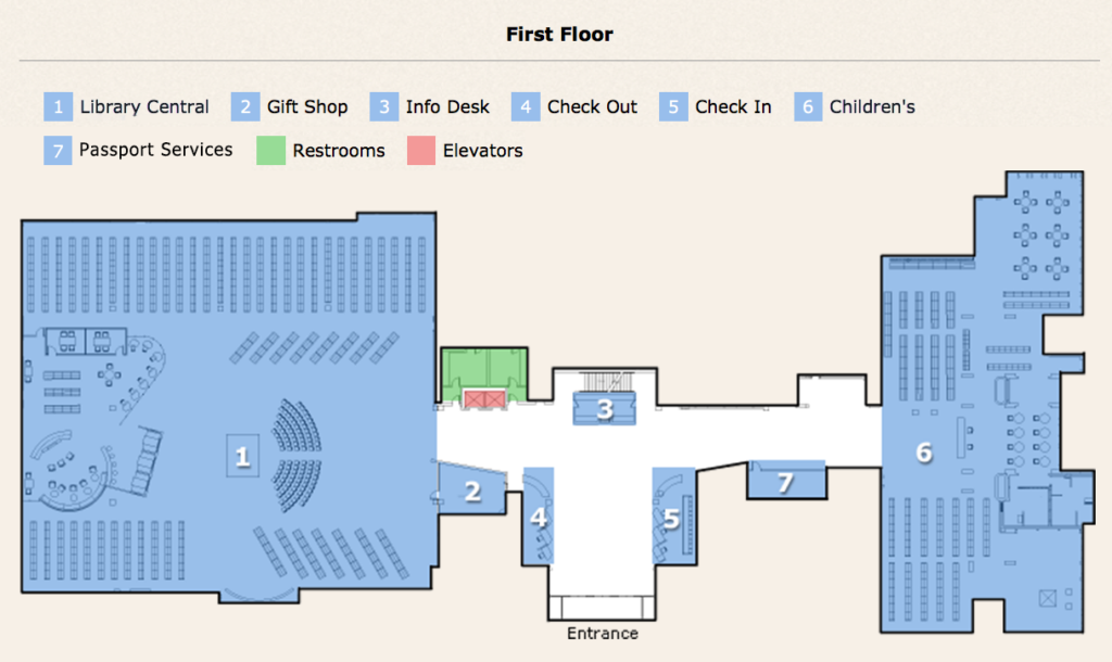 Orlando Public Library Floor Map - Orange County Library System
