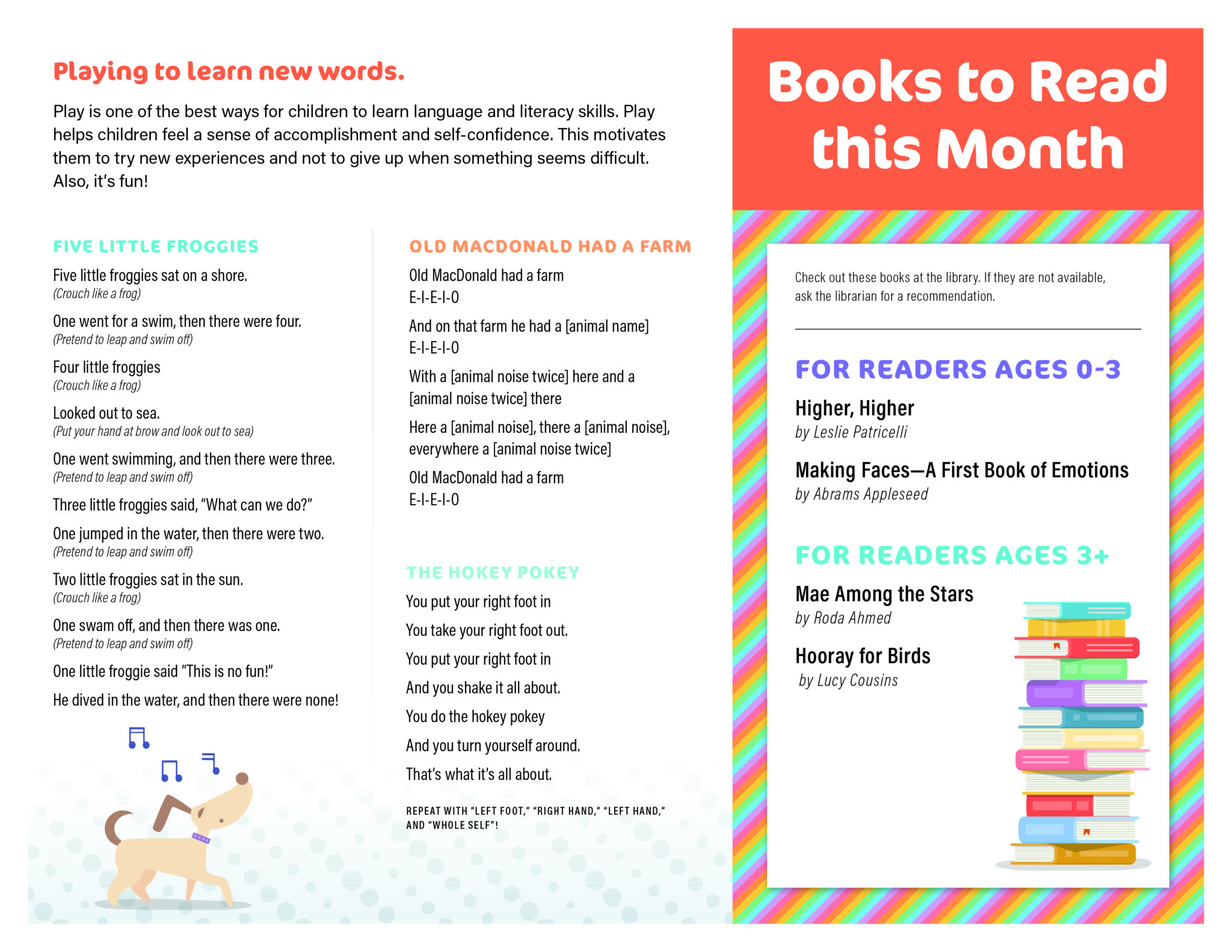 #OCLSReads: 2021 Early Childhood Literacy Calendars - Orange County ...