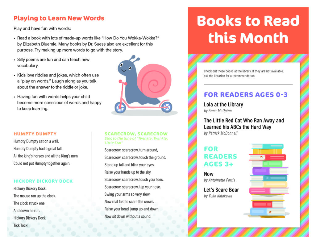 #OCLSReads: 2021 Early Childhood Literacy Calendars - Orange County ...