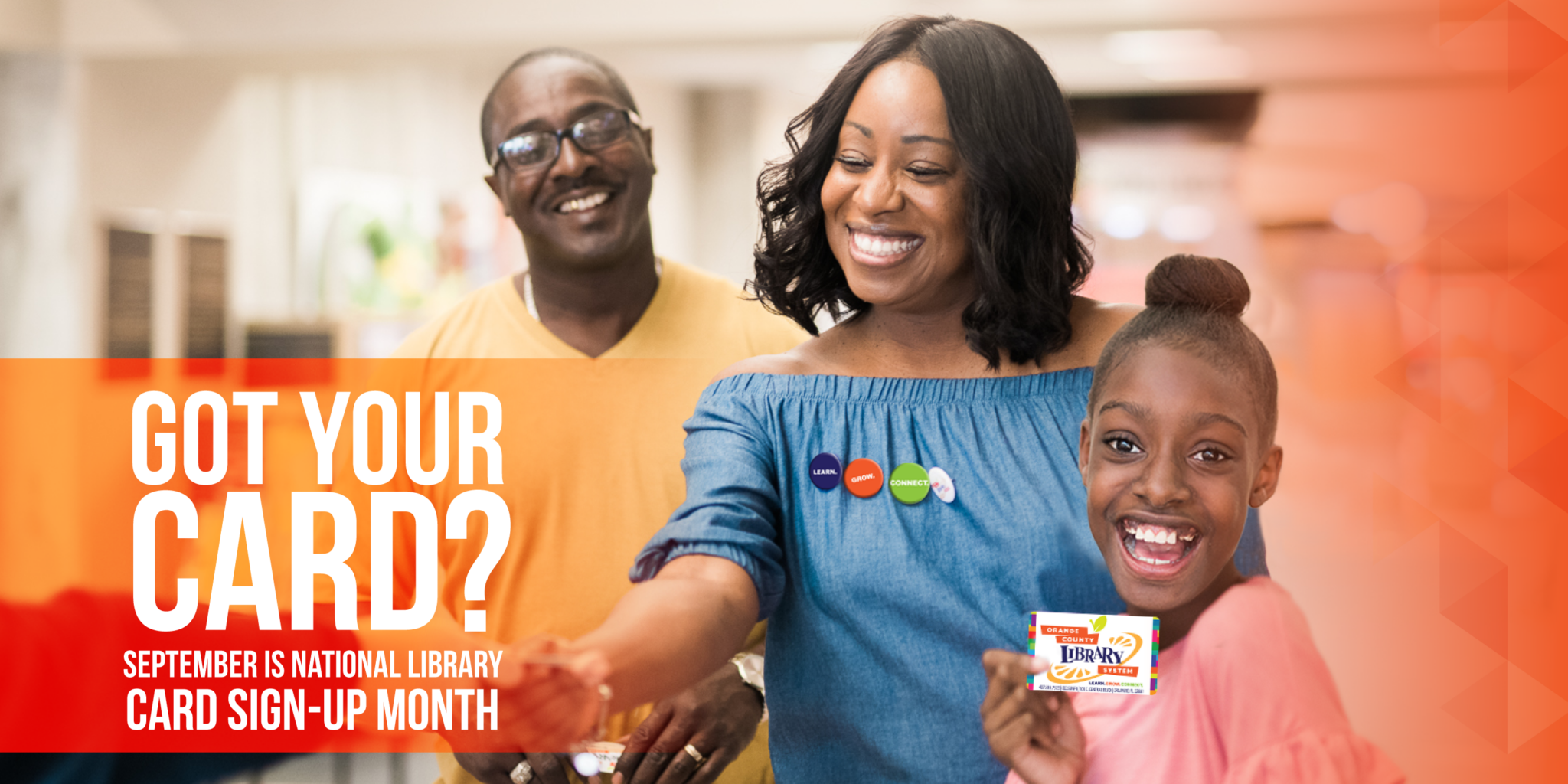 Celebrate National Library Card Sign-up Month with OCLS - Orange County ...