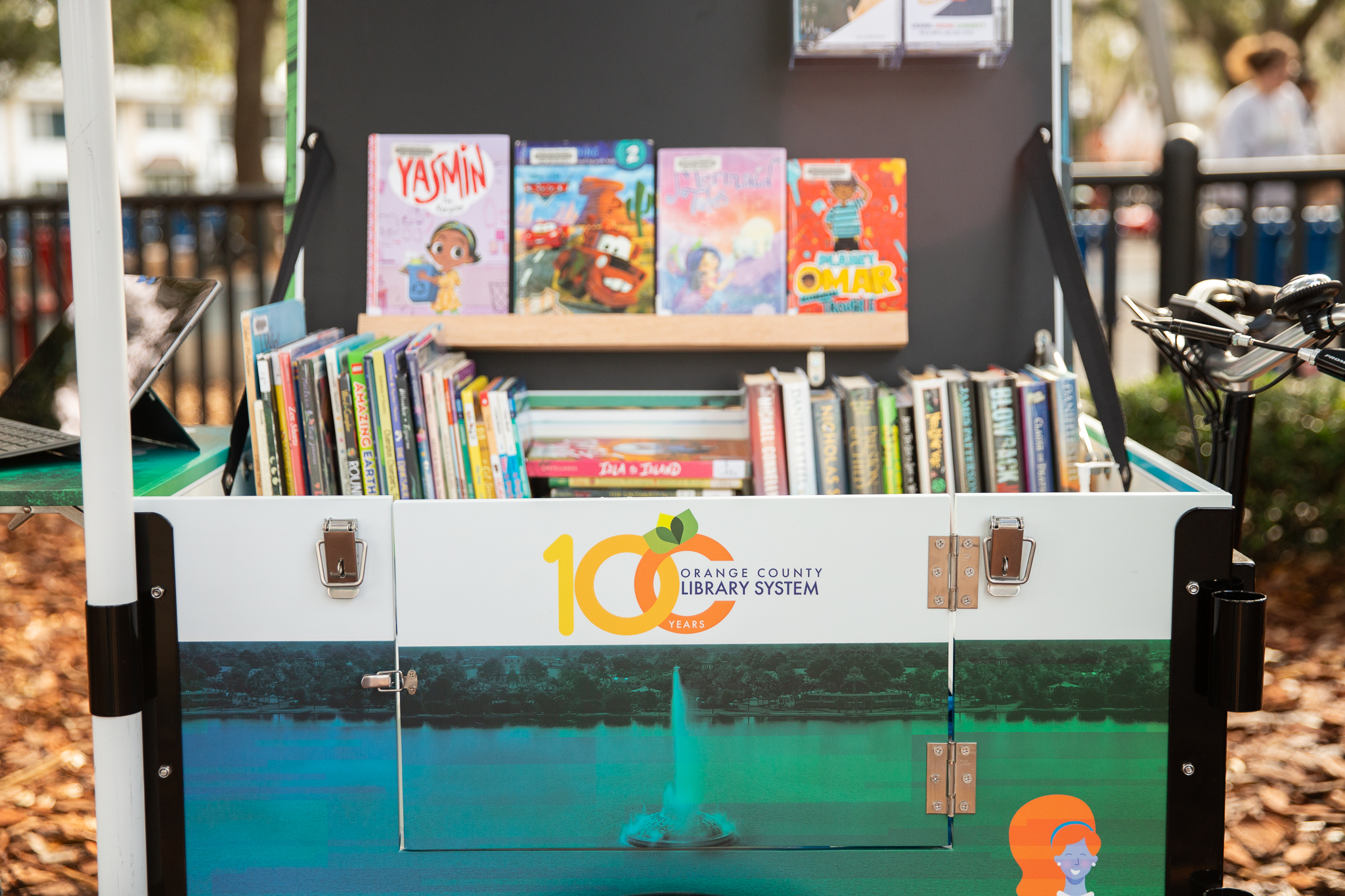 National Library Week: OCLS Book Bike - Orange County Library System