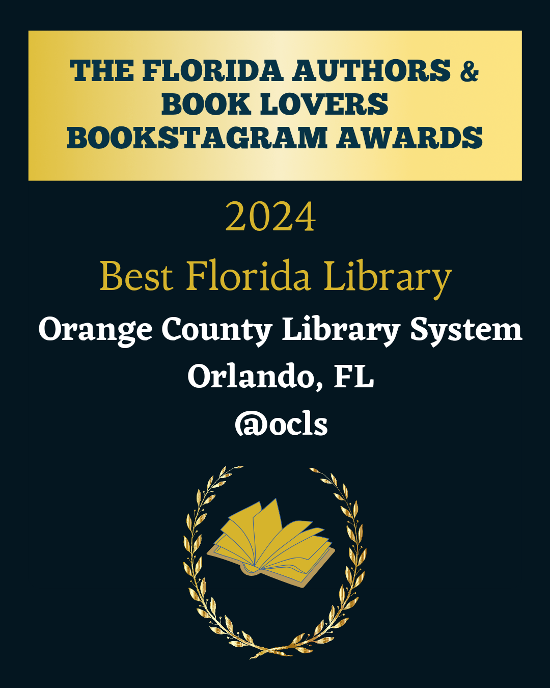 OCLS Presented With Golden Brick Award and Voted Best Florida Library ...