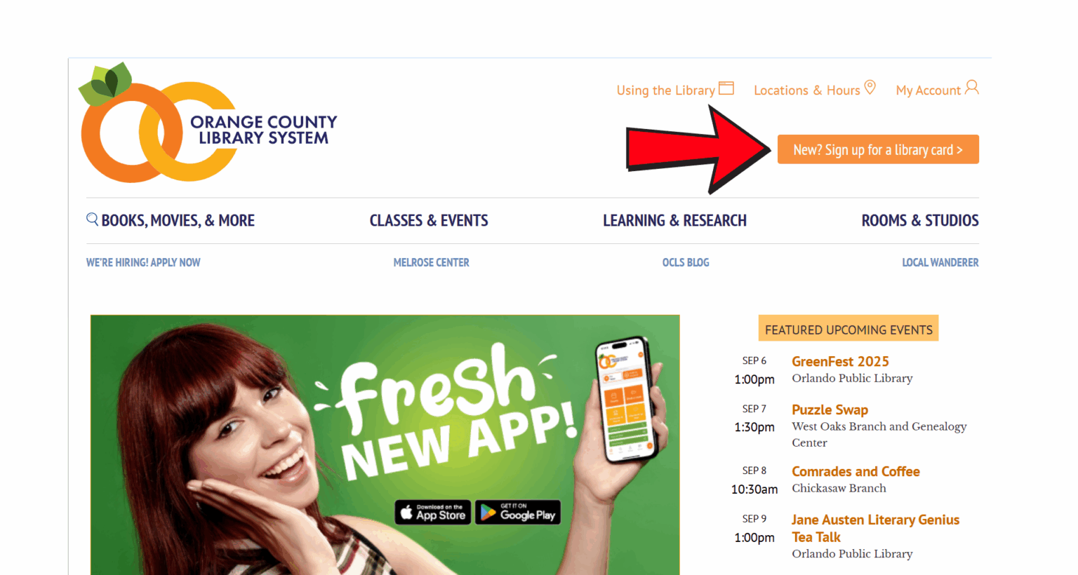 Unlock the Library: The Key to Getting your Card - Orange County ...
